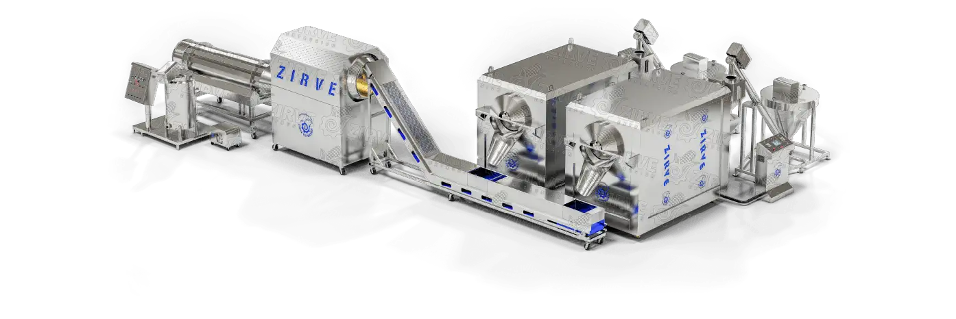 POPCORN PRODUCTION LINE C300- Zirve International
