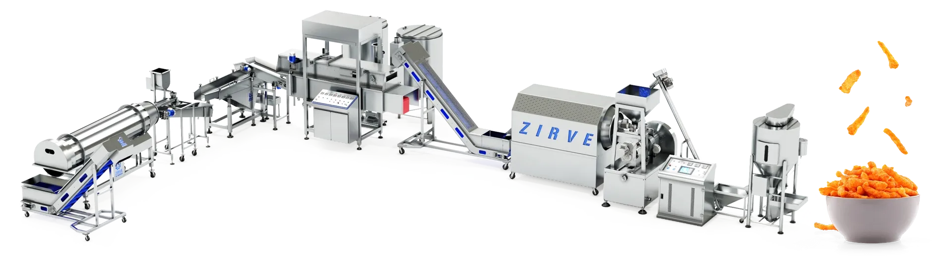 zirve international-NIKNAK CHIPS PRODUCTION LINE CH350-F